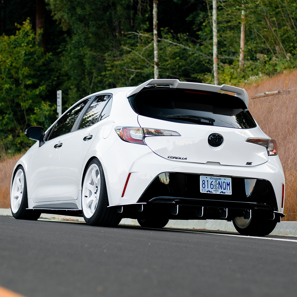 2019+ Corolla Hatch Rear Diffuser | icyaero