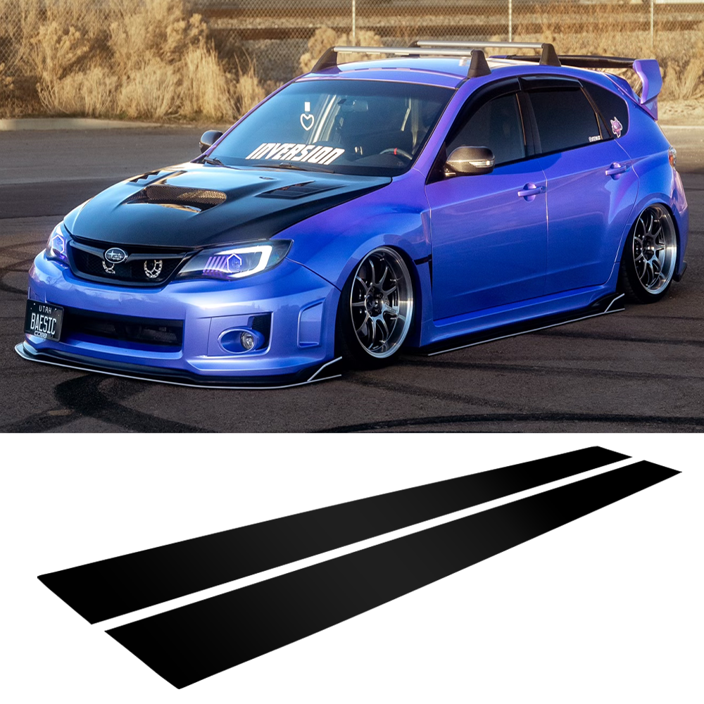 2008-2014 Subaru WRX/STI Side Skirt Extensions | icyaero
