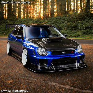 2002-2003 Subaru WRX Front Splitter for GREDDY Lip | icyaero