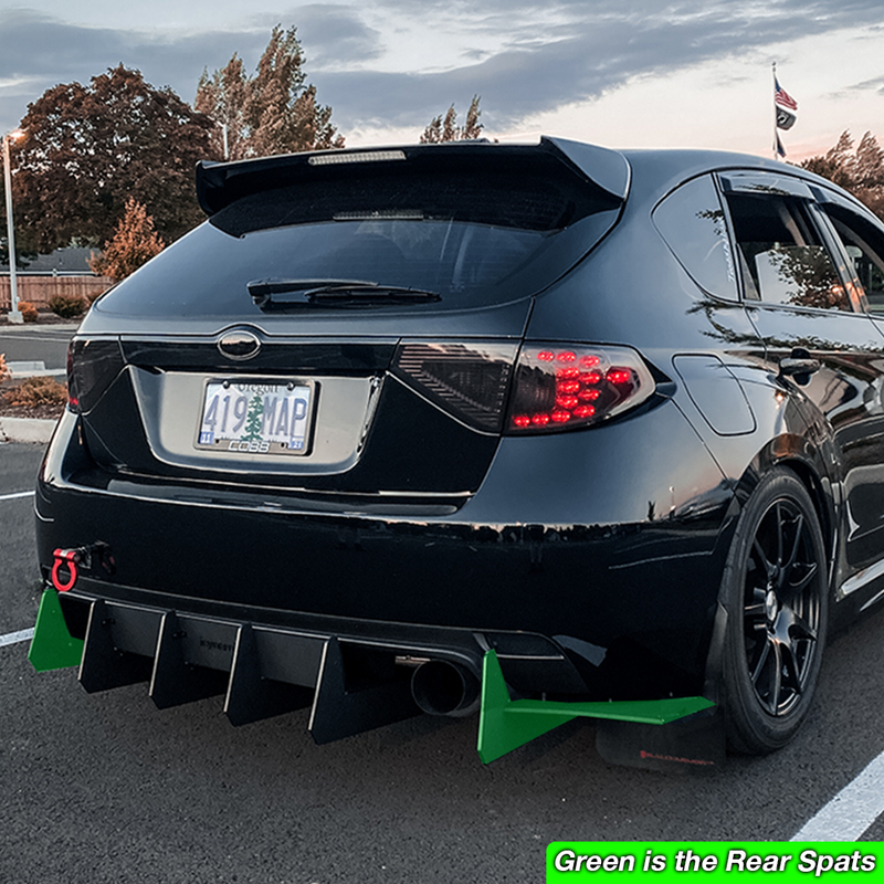 2011-2014 Subaru WRX/STI HATCH Rear Diffuser V1 | icyaero