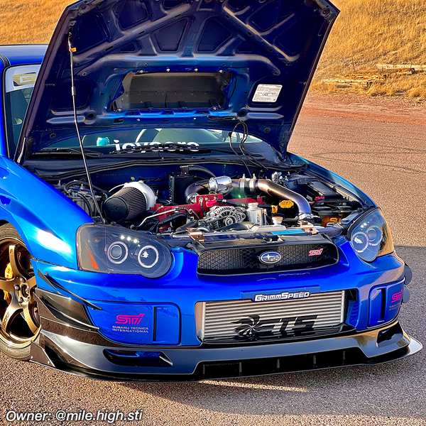 2004-2005 Subaru WRX/STI Front Splitter for GREDDY Lip | icyaero