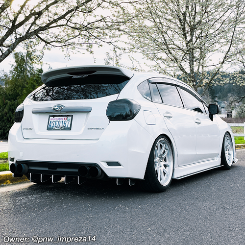 2012-2016 Subaru Impreza HATCH Rear Diffuser | icyaero