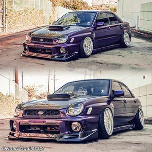 2002-2003 Subaru WRX Front Splitter for GREDDY Lip | icyaero