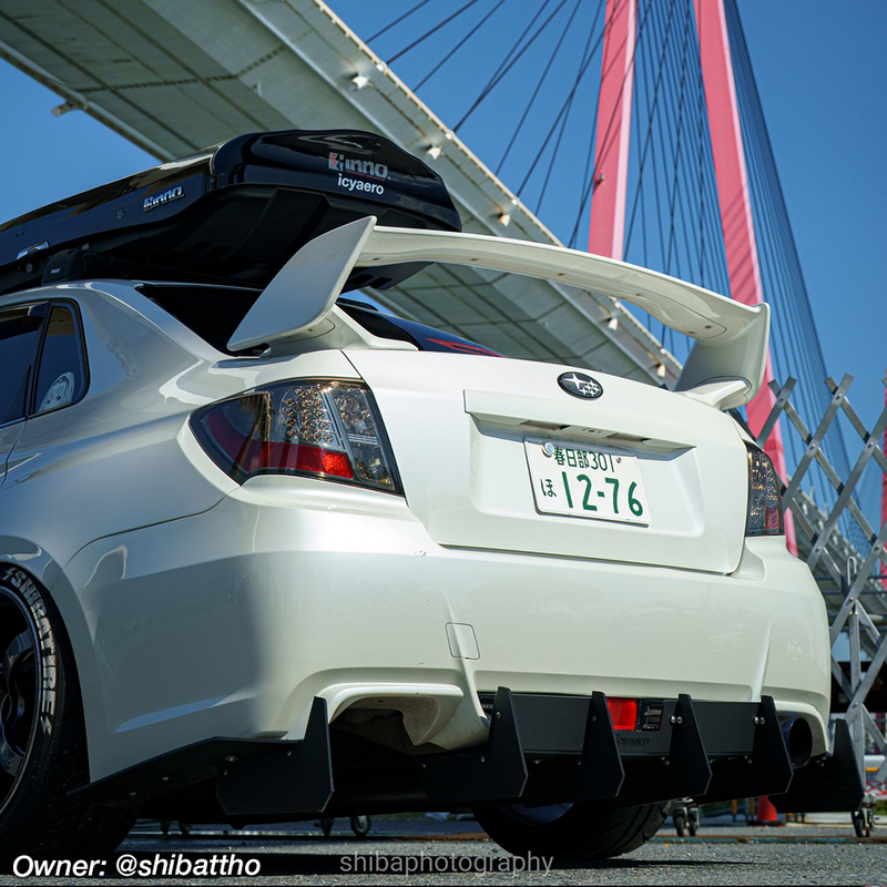 2011-2014 Subaru WRX/STI SEDAN Rear Diffuser | icyaero