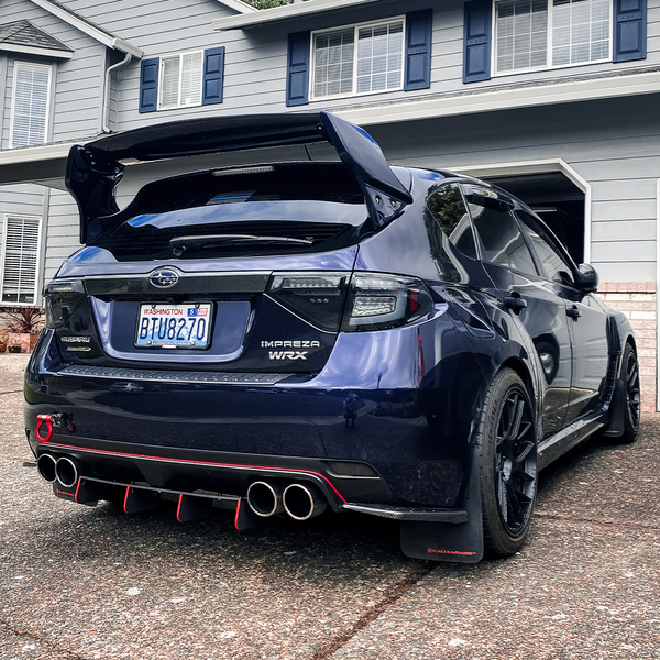 2011-2014 Subaru WRX/STI HATCH Rear Diffuser V2 | icyaero