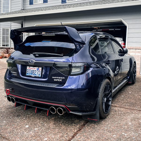 2011-2014 Subaru WRX/STI HATCH Rear Diffuser V2 | icyaero